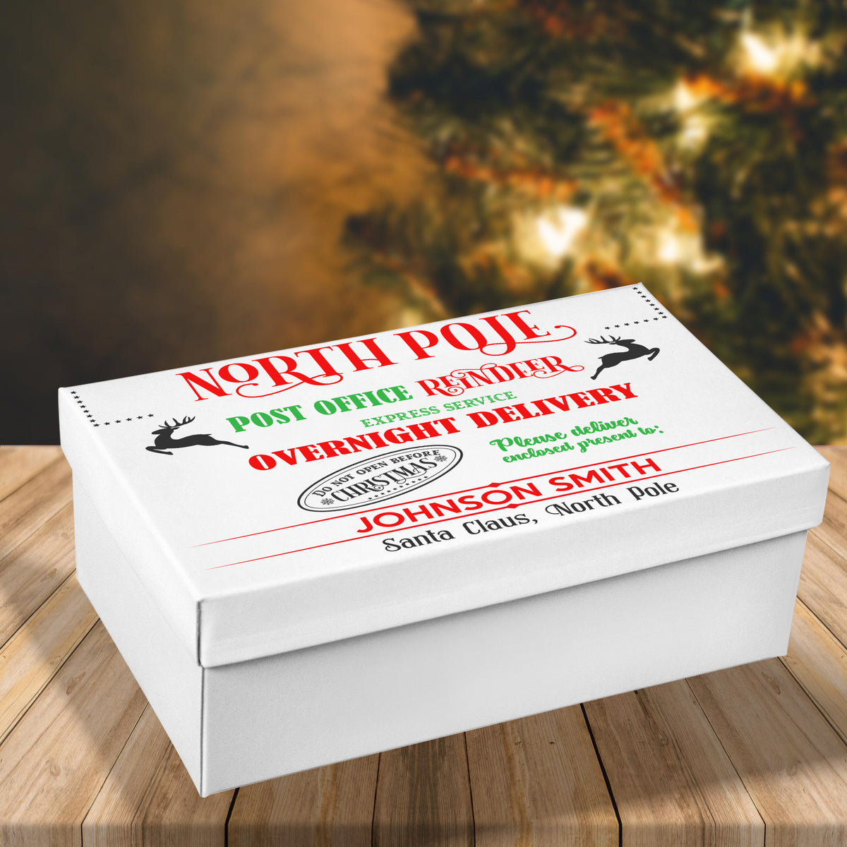 North Pole Post Office Christmas Gift Box | Givi Gifts