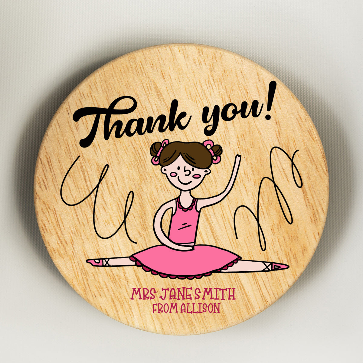 Personalised Little Kid Ballet Teacher Lolly Jar | Givi Gifts