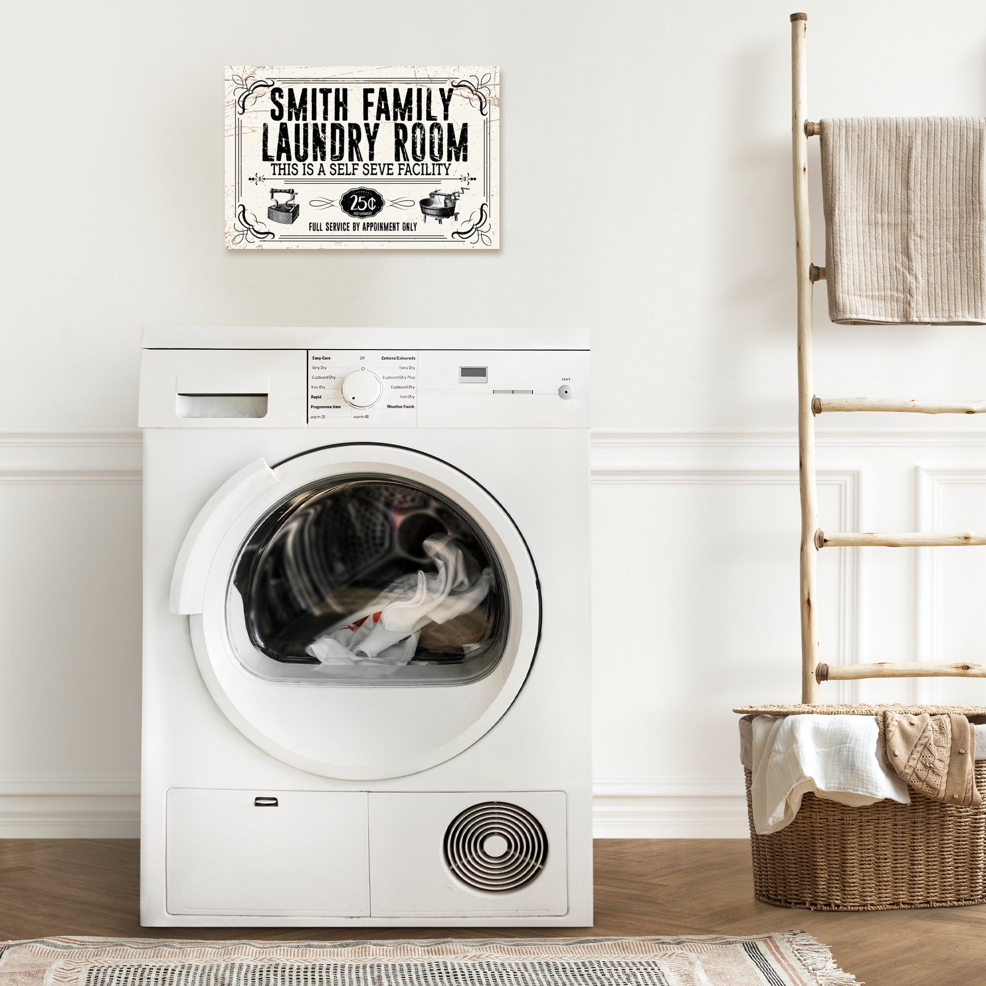 Vintage Laundry Sign | Givi Gifts