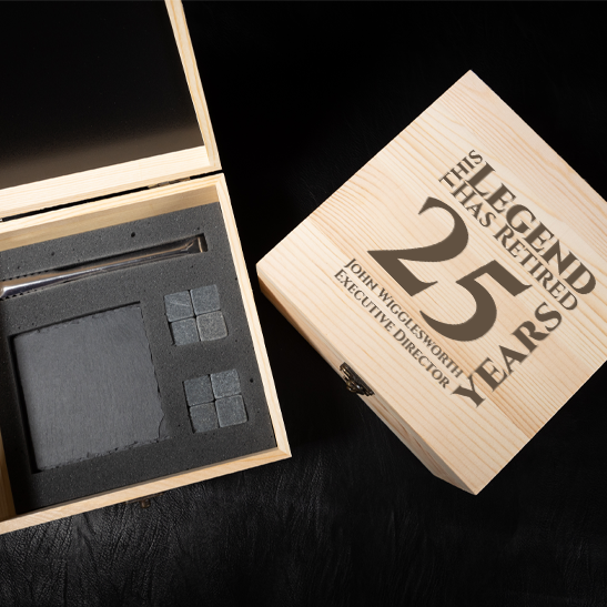 The Legend Retirement Personalised Accessory Set | Givi Gifts