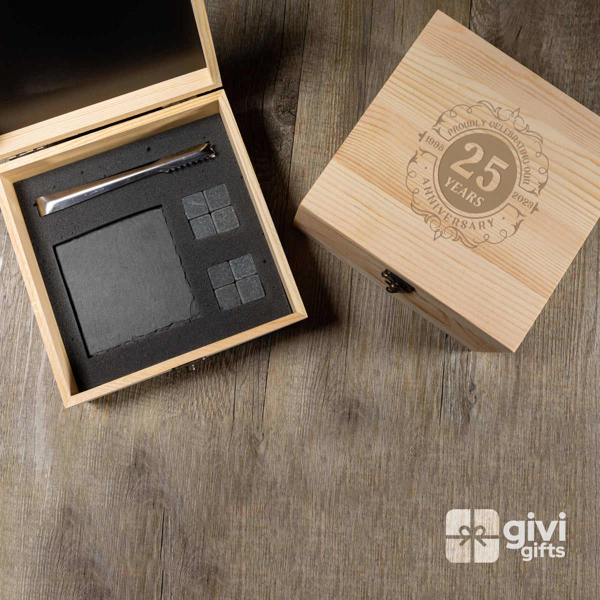 Proudly Celebrating Personalised Anniversary Accessories | Givi Gifts