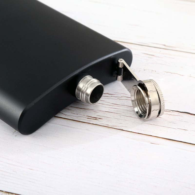 Black Flask 4 pc gift Set for Basketball or Soccer Coach | Givi Gifts
