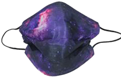 Cosmic Space Mask - 10 Pack Disposable Designer Masks | Givi Gifts