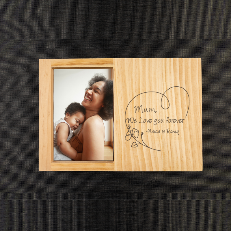 Love Letter for Mum Personalised Engraved Frame | Givi Gifts