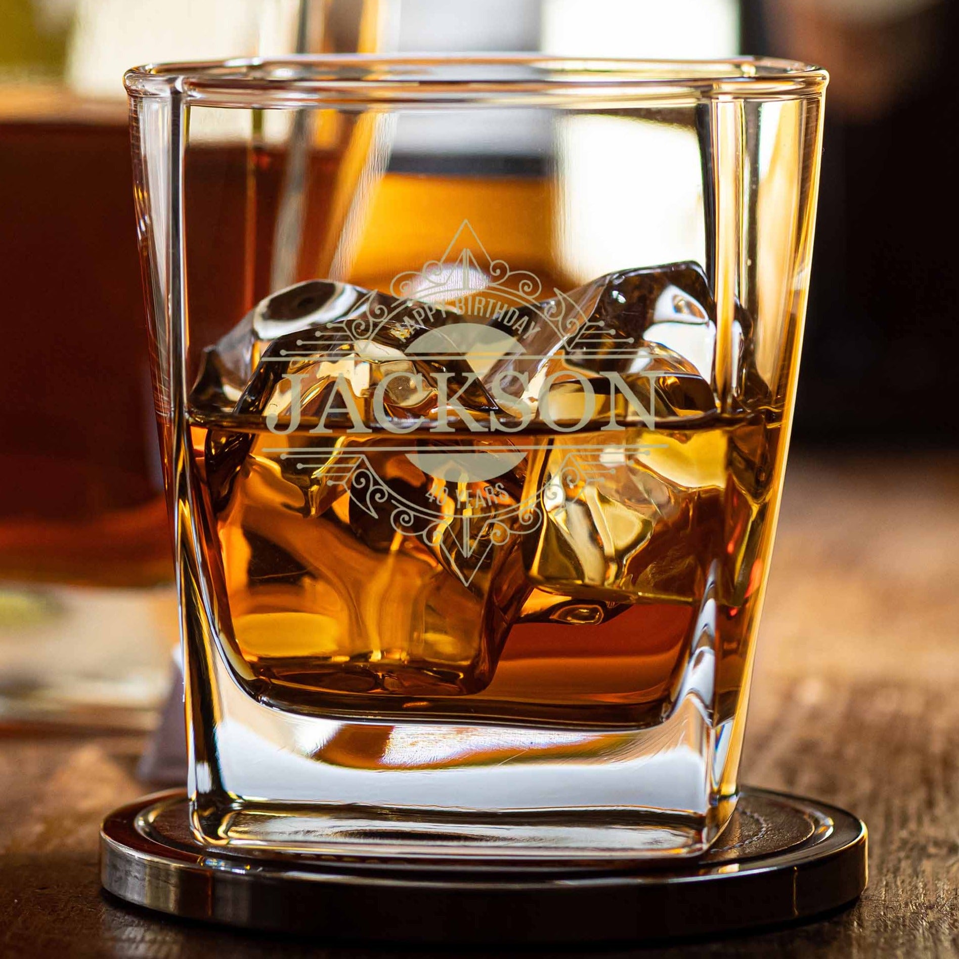 Navigator Personalised Engraved Empire Whiskey Glass | Givi Gifts