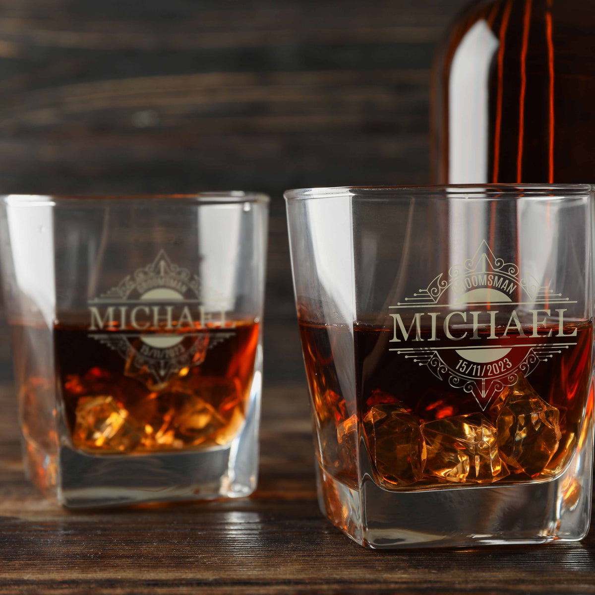 Navigator Personalised Engraved Empire Whiskey Glass | Givi Gifts