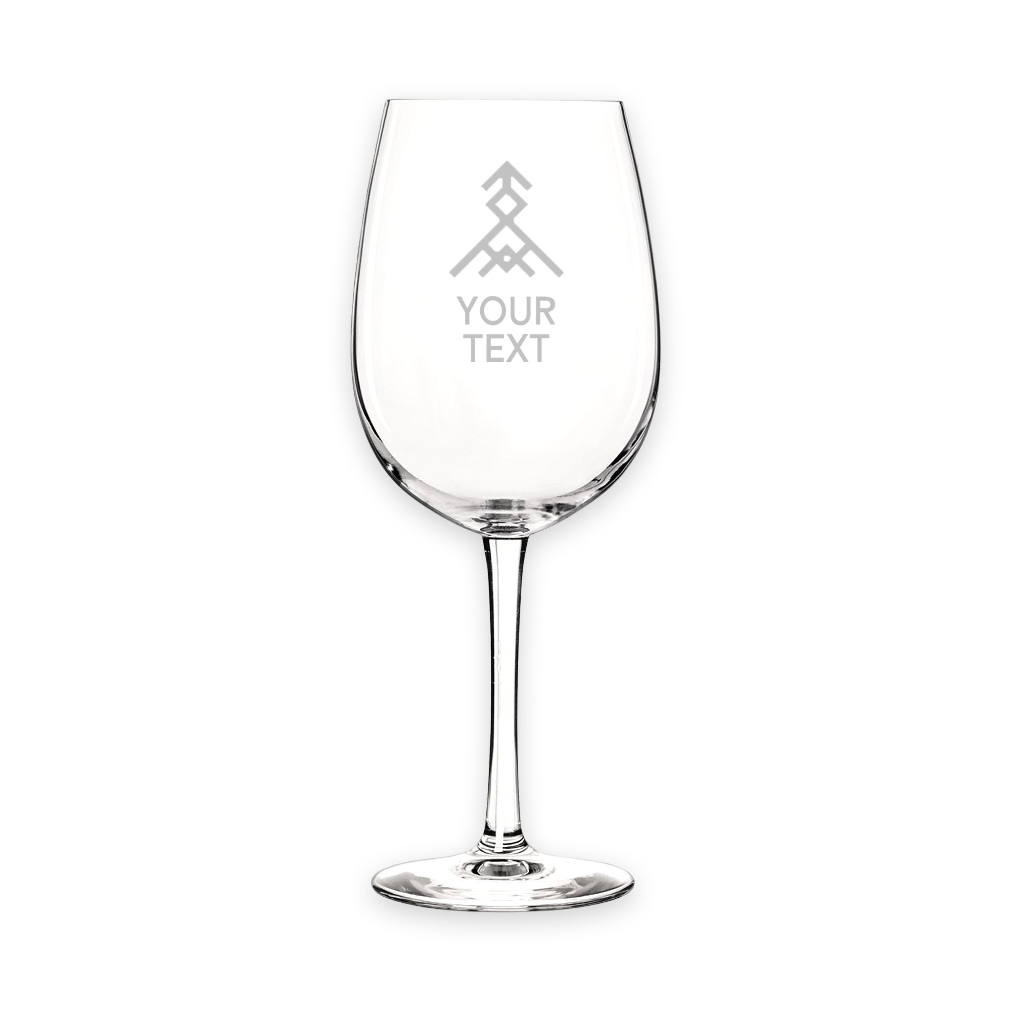 Engrave Your Own Logo - Wine or Champagne Glasses | Givi Gifts