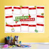 Printed Acrylic Classroom Monthly Birthday Calendar | Givi Gifts