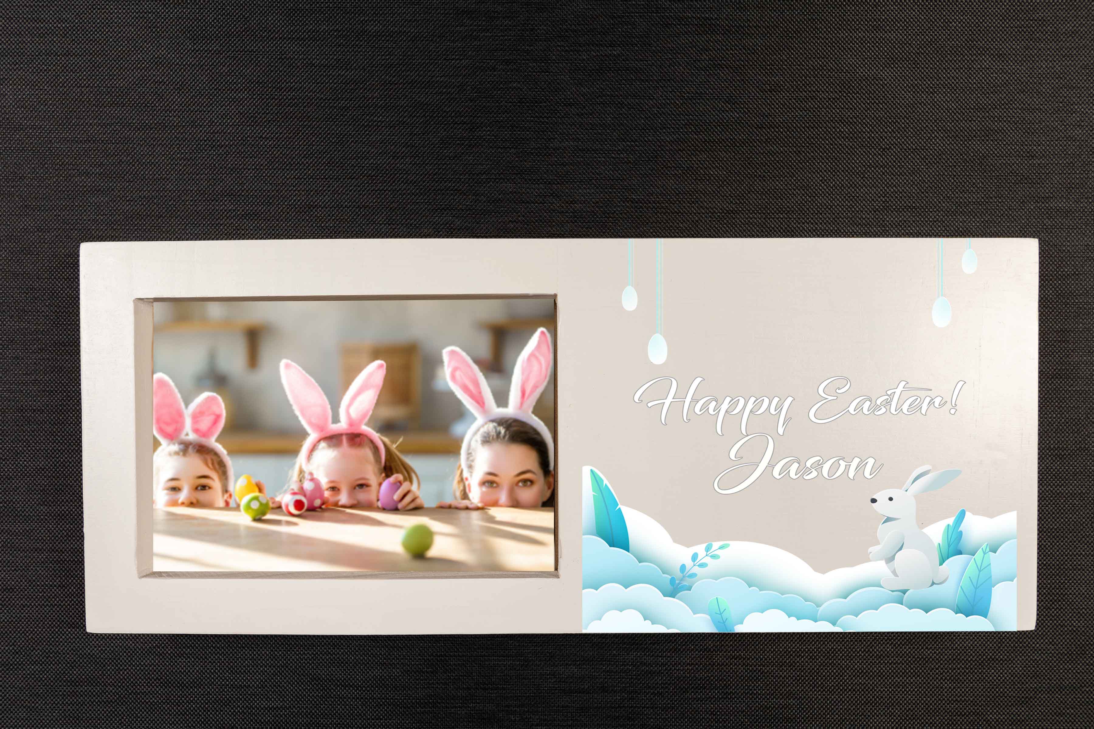 Personalised Easter Rabbit Frame | Givi Gifts